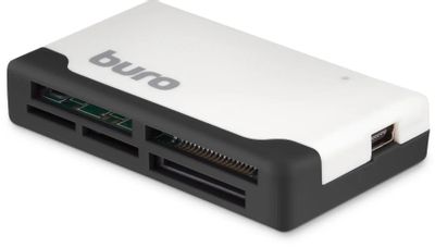 Картридер внешний Buro BU-CR-2102, белый – купить в Ситилинк | 389732