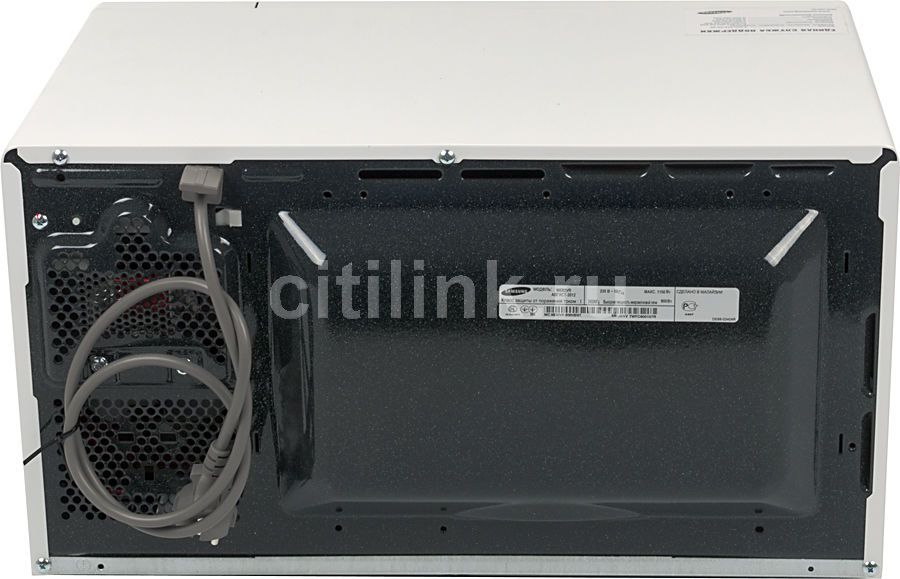 Характеристики Микроволновая печь Samsung ME82VR-WWH, 850Вт, 23л, белый ...