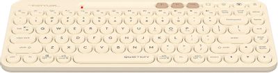 Клавиатура A4TECH Fstyler FBK36C AS, USB, Bluetooth/Радиоканал, бежевый ...