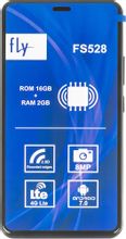 Смартфон Fly Memory Plus FS528, черный – купить в Ситилинк | 1025165