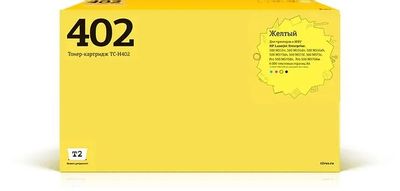 Обзор товара картридж T2 TC-H402, CE402A, желтый / TC-H402 (789201) в ...