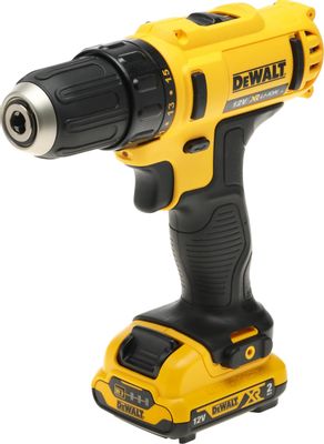 Дрель-шуруповерт DeWALT DCD710D2-QW, 2Ач, с двумя аккумуляторами ...