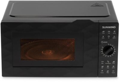 Микроволновая печь SunWind SUN-MW002, 700Вт, 20л, черный – купить в ...