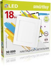Светильник SMARTBUY SBL-SqSDL-18-4K, 18 Вт, 4000К (белый нейтральный ...