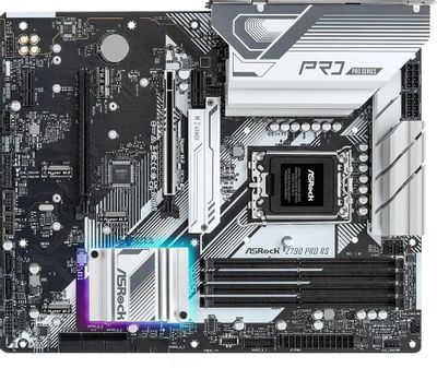 Материнская плата ASRock Z790 PRO RS, LGA 1700, Intel Z790, ATX, Ret ...