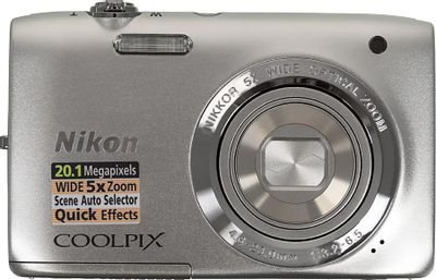 Характеристики Цифровой компактный фотоаппарат Nikon CoolPix S2800 ...