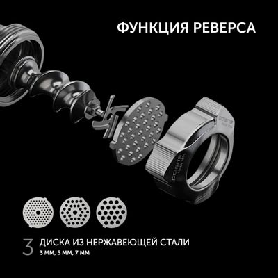 Мясорубка Polaris PMG 2582, черный / серебристый – купить в Ситилинк ...