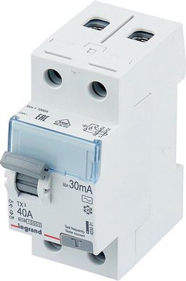 Выключатель дифф.тока УЗО Legrand TX3 (403002) 63A 10kA 30мА AC 2П 230В ...