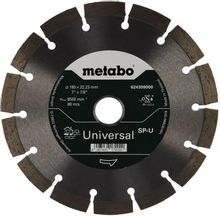 Алмазный диск METABO 624309000, универсальный, 180мм, 2.3мм, 22.2мм, 1 ...