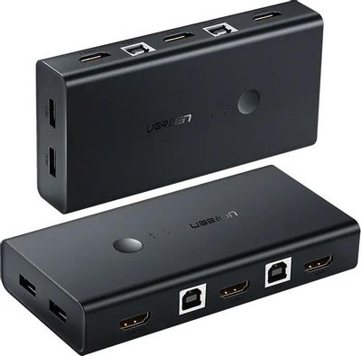 Порт-репликатор UGREEN CM200, черный [50744] – купить в Ситилинк | 2086298