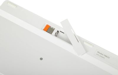 Клавиатура A4TECH Fstyler FBK25, USB, Bluetooth/Радиоканал, белый серый ...