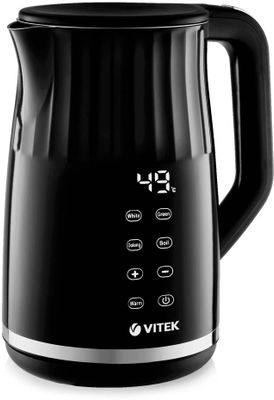 Отзывы на Чайник электрический Vitek VT-8829, 2200Вт, черный в интернет-магазине СИТИЛИНК (2036212)