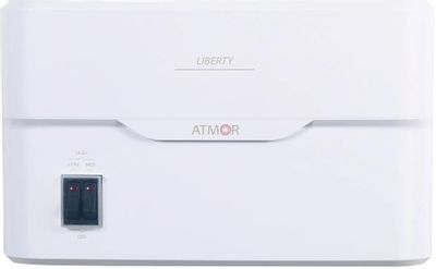 Водонагреватель ATMOR Liberty 3195634, проточный, 5кВт, кран и душ ...