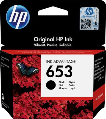 Характеристики Картридж HP 653, черный / 3YM75AE (1407545) смотреть в ...