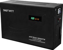 Стабилизатор напряжения SMARTWATT AVR Triac 10000TW черный ...