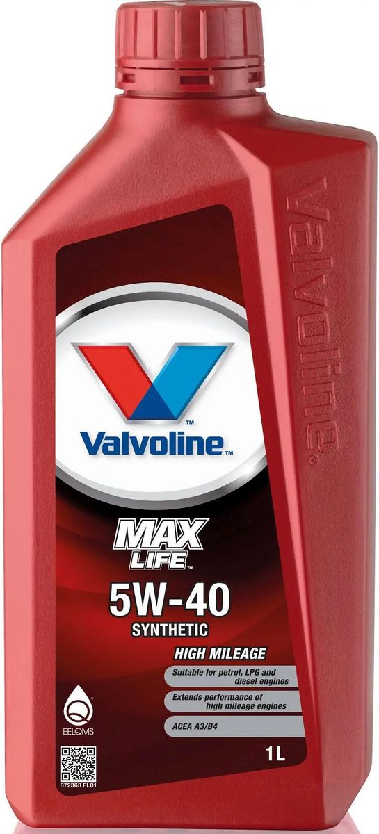VALVOLINE Maxlife 5W 40 1 872363 1716597