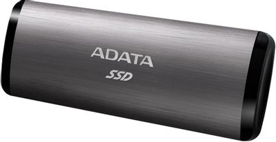 Внешний диск SSD A-Data SE760, 512ГБ, серый [ase760-512gu32g2-cti ...