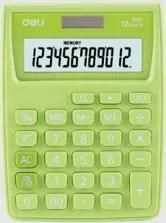 Характеристики Калькулятор Deli E1238/GRN, 12-разрядный, зеленый ...