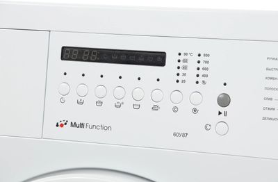 Стиральная машина Атлант СМА-60 У 87-000, с фронтальной загрузкой, 6кг ...
