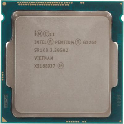 Характеристики Процессор Intel Pentium Dual-Core G3260, LGA 1150, OEM ...