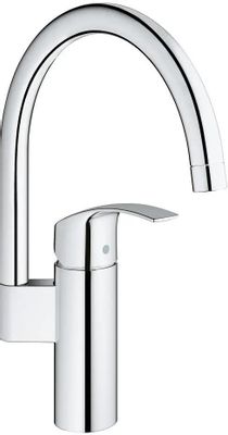 Смеситель для кухни (мойки) GROHE Eurosmart New хром [33202002 ...