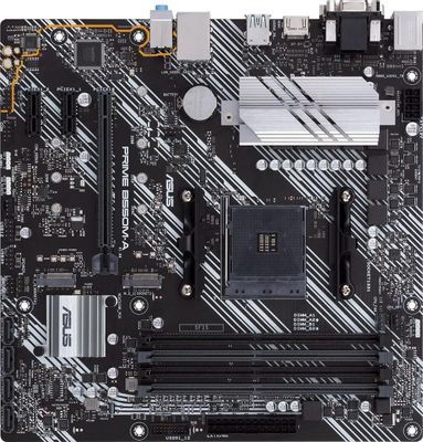Материнская плата ASUS PRIME B550M-A/CSM, SocketAM4, AMD B550, mATX ...