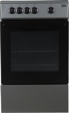 Электрическая плита Beko FCS47007S, стеклокерамика, серебристый ...