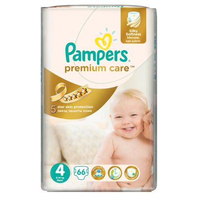 Характеристики Подгузники Pampers Premium Care new 4 универсальные (8 ...