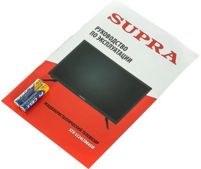 23.6" Телевизор Supra STV-LC24LT0045W, HD, черный – купить в Ситилинк ...