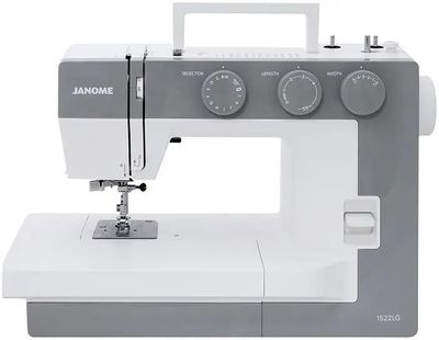 Швейная машина Janome 1522 LG белый – купить в Ситилинк | 2083745