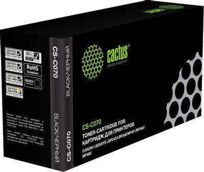 Картридж Cactus CS-C070, 070, черный / CS-C070 – купить в Ситилинк ...
