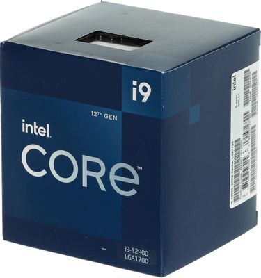 Аксессуары для процессор Intel Core i9 12900, LGA 1700, BOX ...