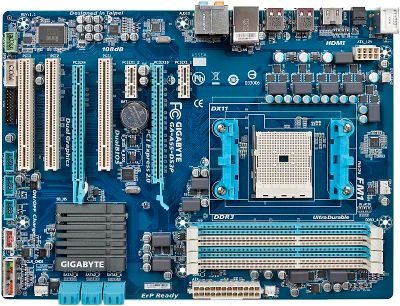 Материнская плата GIGABYTE GA-A55-DS3P, Socket FM1, AMD A75 FCH, ATX, Ret – купить в Ситилинк ...