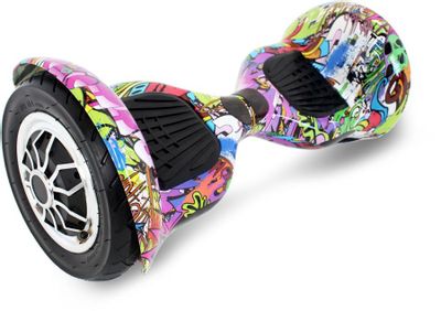 Обзор товара гироскутер HOVERBOT C-1 Light, 10", пурпурный/многоцветный [gc1lpm](плохая упаковка ...