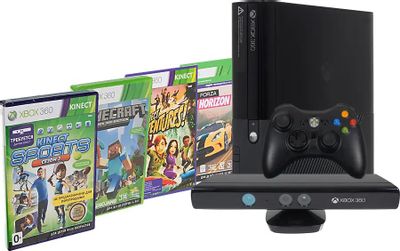 Microsoft Xbox 360 E 4 Minecraft Kinect sport 2 Kinect adventures Forza Horizon 5DX 00008 250 861728