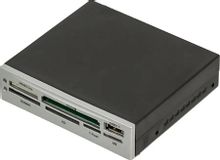 Картридер внутренний 3.5" Acorp CRIP200-S, серебристый – купить в ...