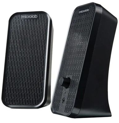 Колонки Microlab B55, 2.0, черный – купить в Ситилинк | 1993489