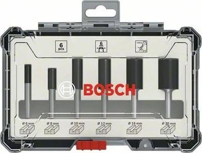 Набор фрез Bosch 2607017465, по дереву, 6мм, 6 – купить в Ситилинк ...