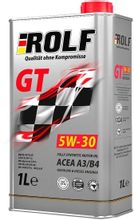 Моторное масло ROLF GT SAE, 5W-30, 1л, синтетическое [322619] – купить ...