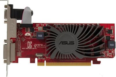 Видеокарта ASUS AMD Radeon HD 5450 HD5450-SL-1GD3-BRK 1ГБ GDDR3, Low ...