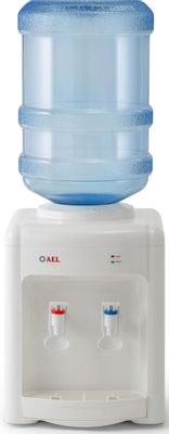 Кулер AEL TK-AEL-340 v.2, настольный, «push» - кран, белый [00191] – купить в Ситилинк | 1590522