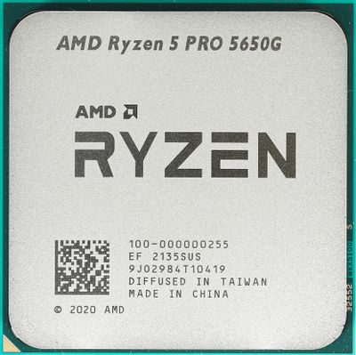 Процессор AMD Ryzen 5 PRO 5650G, AM4, OEM [100-000000255] – купить в ...