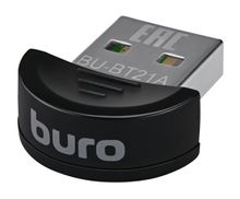 Bluetooth адаптер Buro BU-BT21A BT 2.1+EDR class 2, USB, 10м, черный ...