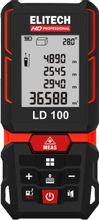 Дальномер Elitech LD 100, 2 класс лазера, 670нм, луч красный [204771] – купить в Ситилинк | 2002175