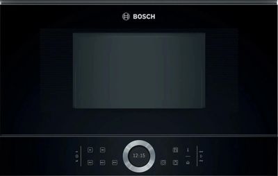 Встраиваемая микроволновая печь Bosch BFR634GB1, 21л, 900Вт, черный ...