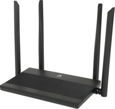 Wi-Fi роутер Netis N3, Wi-Fi 5, AC1200, 2.4/5ГГц, 3 LAN, черный – купить в Ситилинк | 1514762