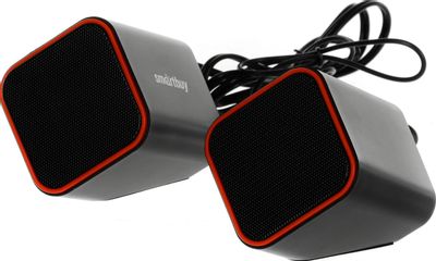 Аксессуары для колонки SMARTBUY Cute, 2.0, черный/ красный [sba-2590 ...