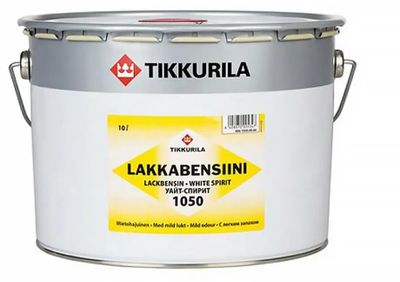 Обзор товара растворитель Tikkurila Lakkabensiini 1050 (610500060 ...