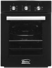 Духовой шкаф Simfer B4ES18016, черный/нержавеющая сталь – купить в Ситилинк | 1808531