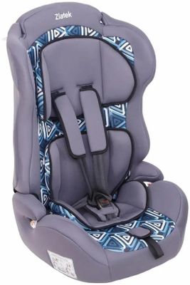 Автокресло детское ZLATEK Atlantic Lux, grey, серый, 1/2/3 [kres3349 ...
